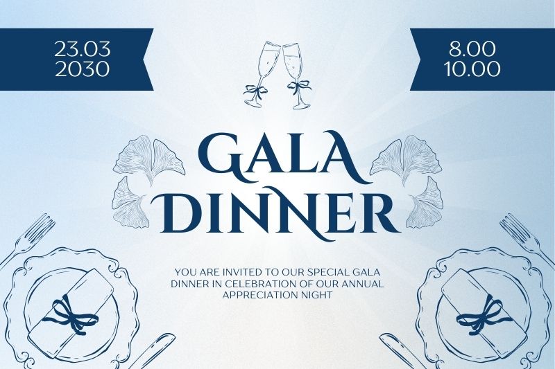 Gala invitation: 20+ ideas, templates, and wording tips