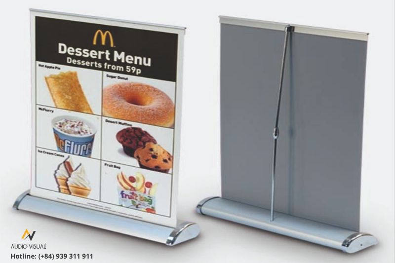 Popular table standee designs used in event setups