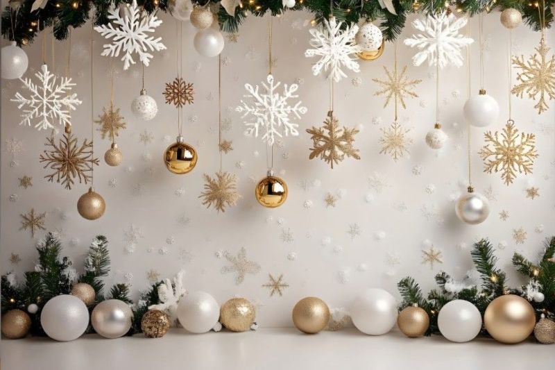 20+ creative and eye-catching Christmas party backdrop ideas