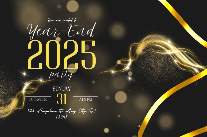Top 20+ Year-End Party invitation templates that impress
